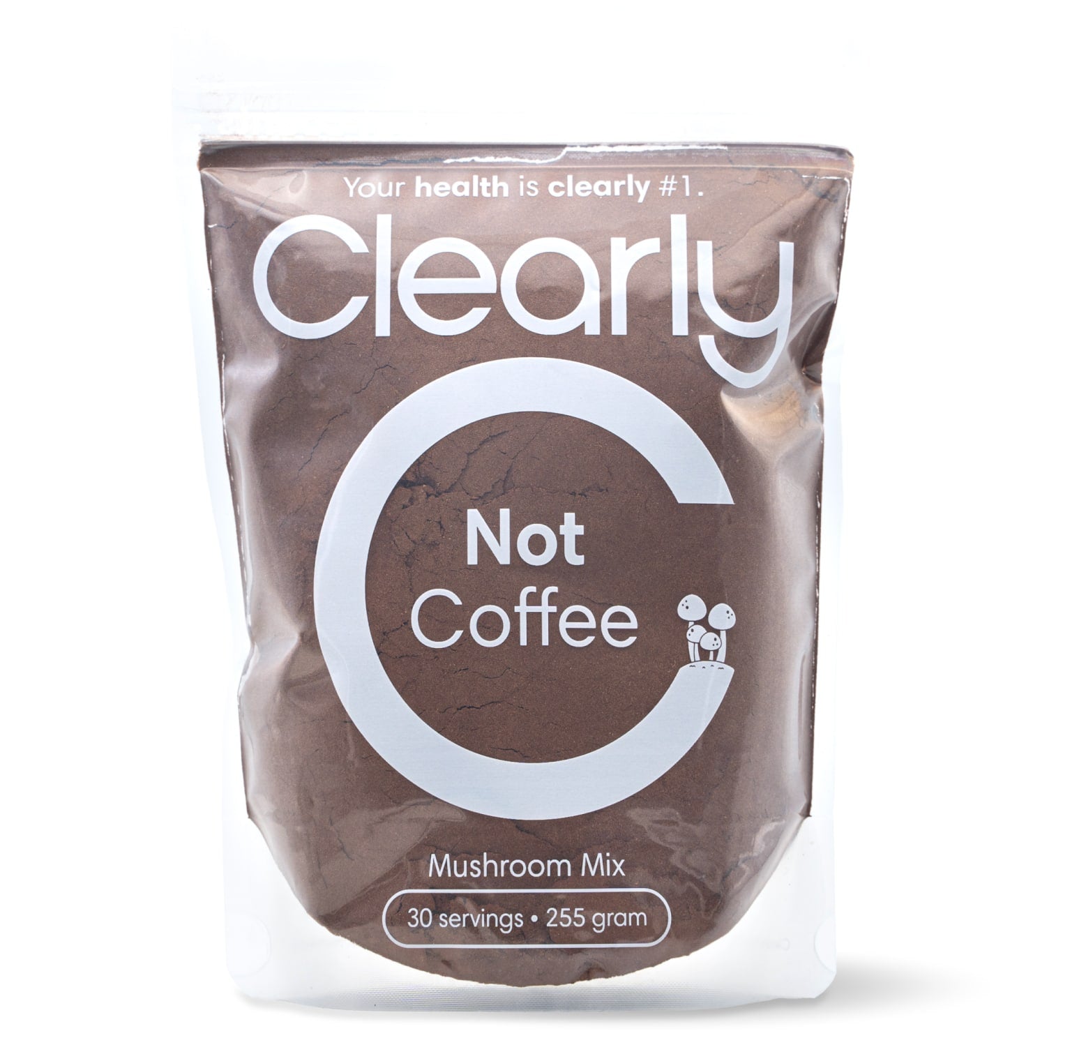 Clearly Not Coffee – Caffeine-Free Mushroom Coffee Alternative